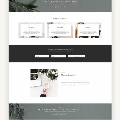 AnnettePro Business Divi Child Theme | MasterBundles
