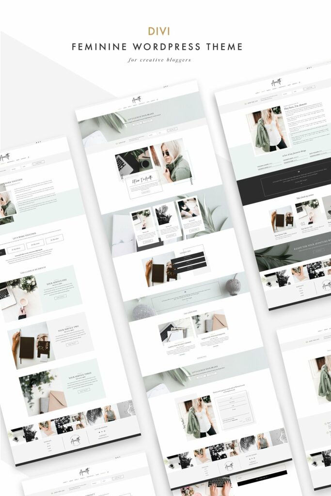 AnnettePro Business Divi Child Theme – MasterBundles