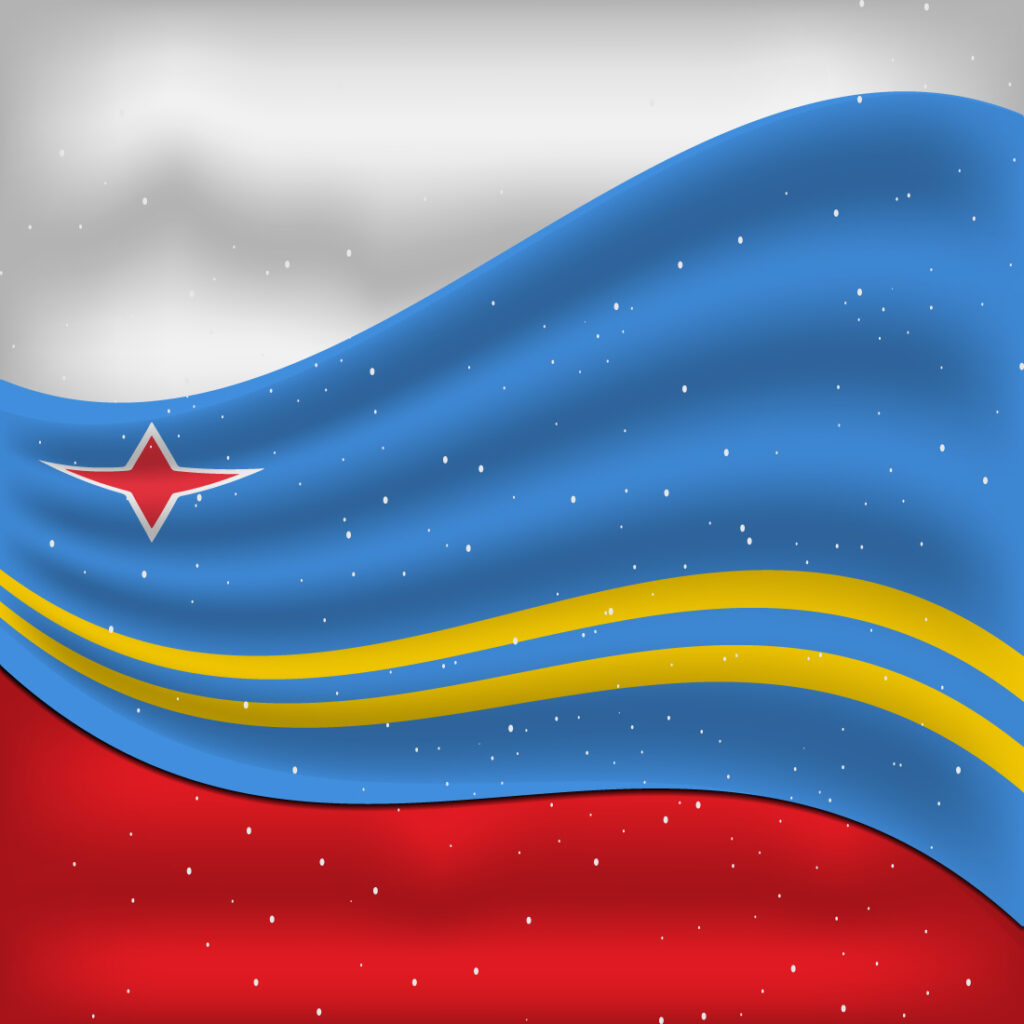 Flag Aruba Independence Day Illustration - MasterBundles
