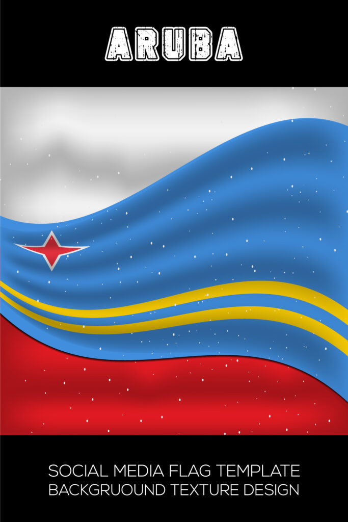 Flag Aruba Independence Day Illustration - MasterBundles