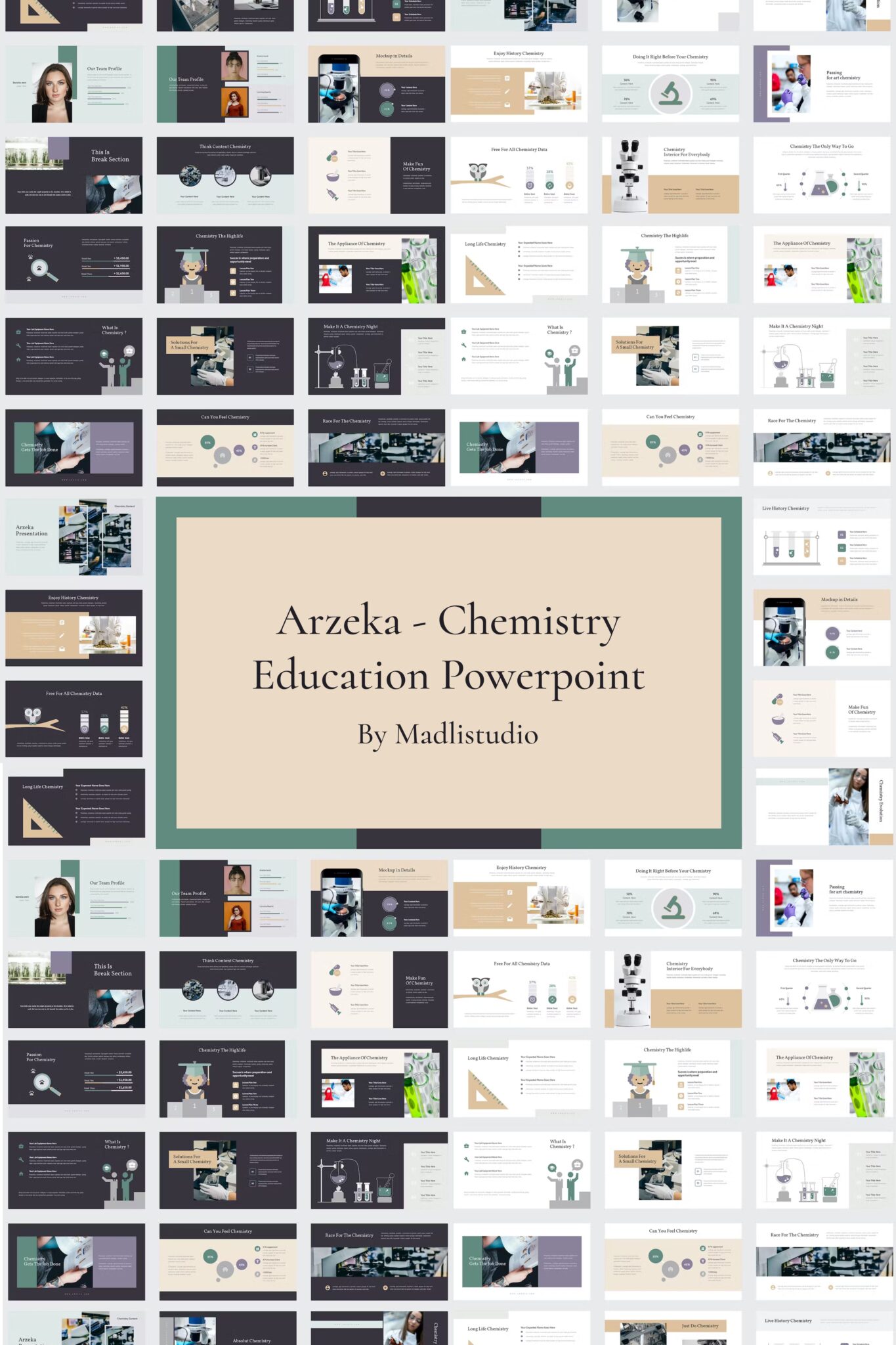 Arzeka - Chemistry Education Powerpoint – MasterBundles