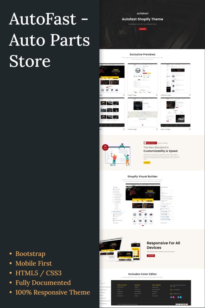 AutoFast Auto Parts Store Shopify Theme – MasterBundles
