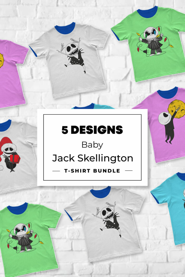 Baby Jack Skellington SVG T-shirt Designs – MasterBundles