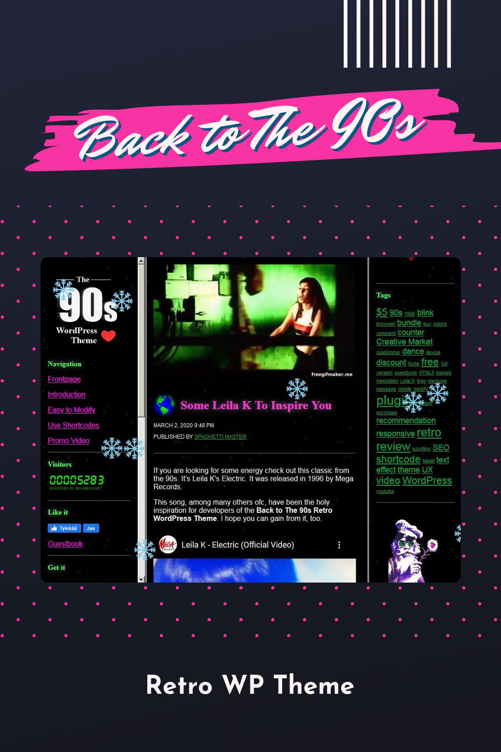 Back to The 90s – Retro WP Theme – MasterBundles