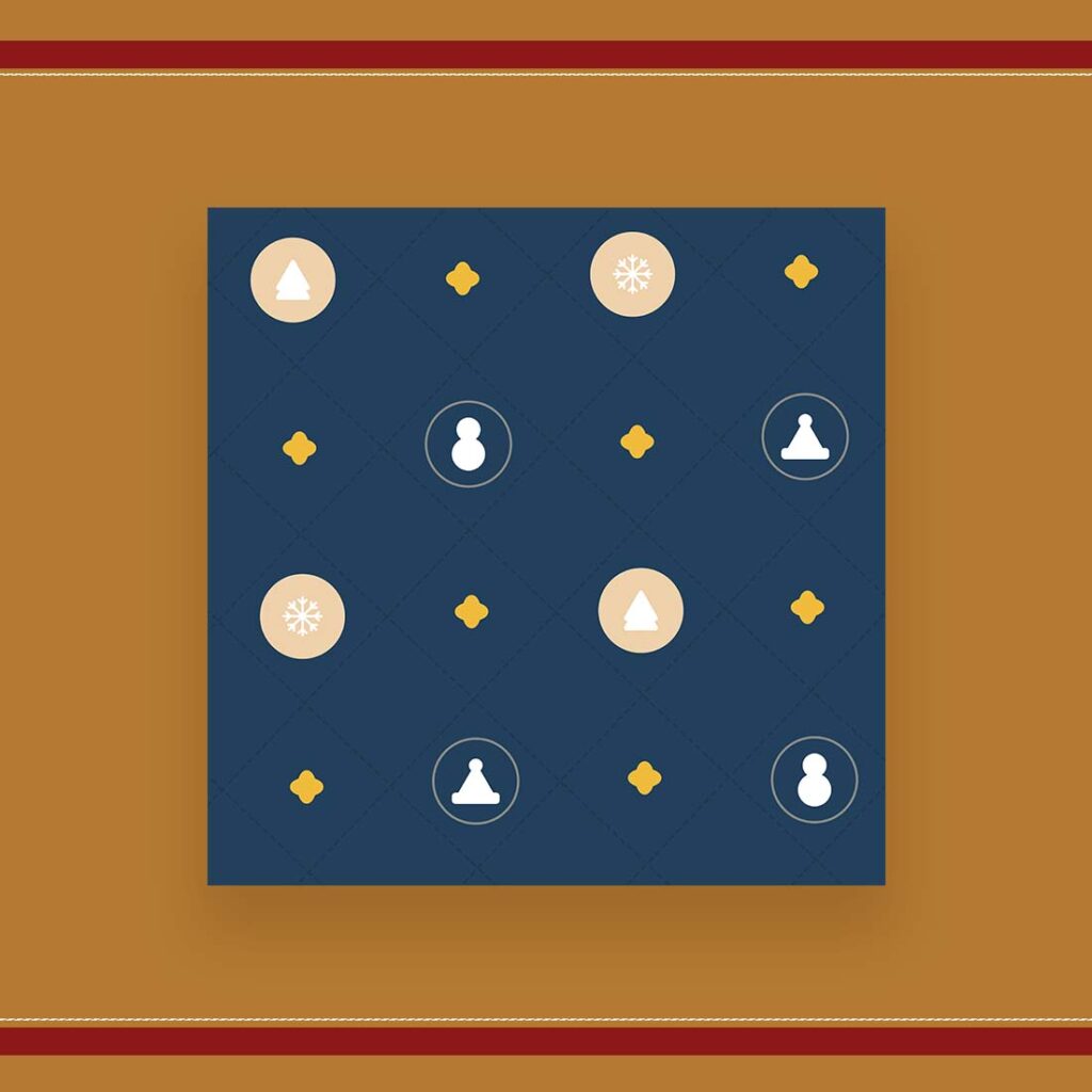 Christmas Background Vector Patterns Design - MasterBundles