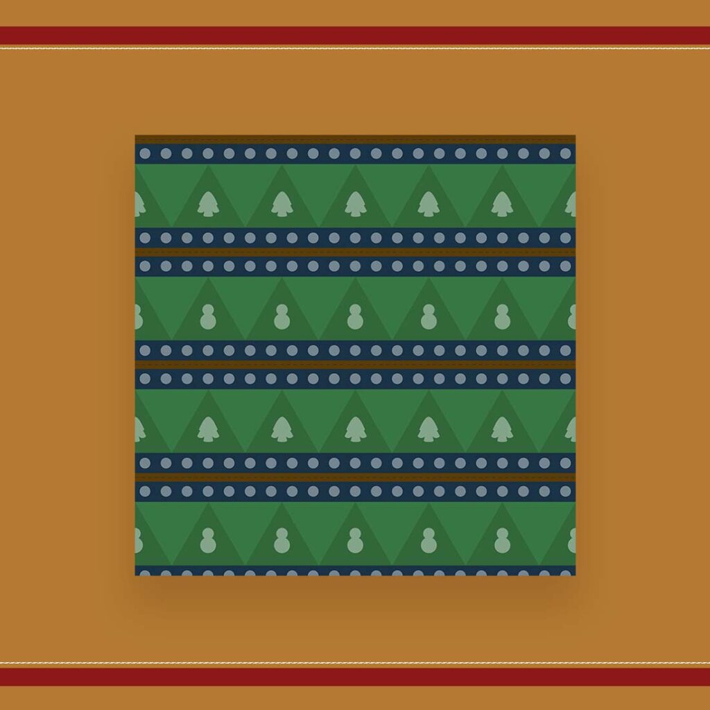 Christmas Background Vector Patterns Design - MasterBundles