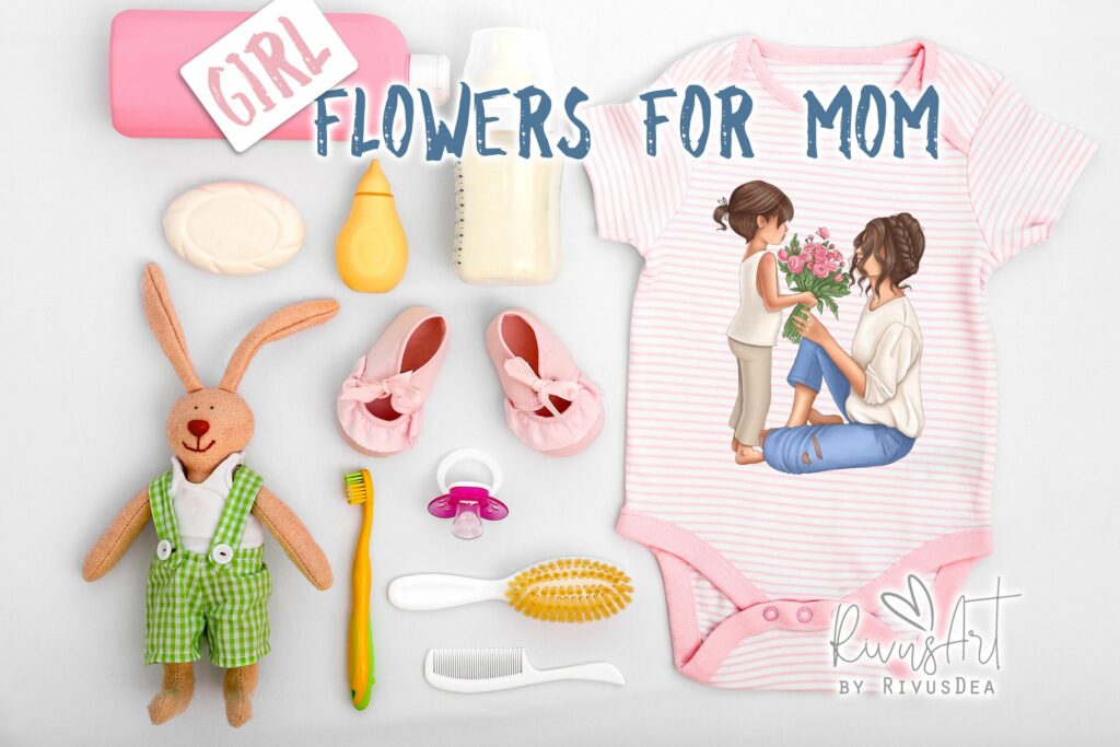 Mother’s Day Clipart Download. Mother – MasterBundles