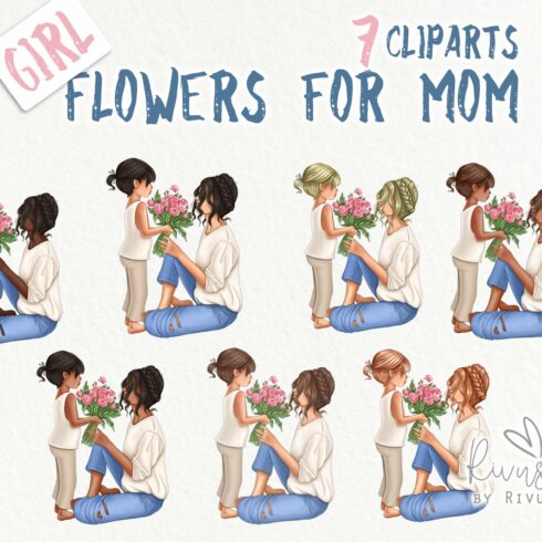 Mother’s Day Clipart Download. Mother | Master Bundles