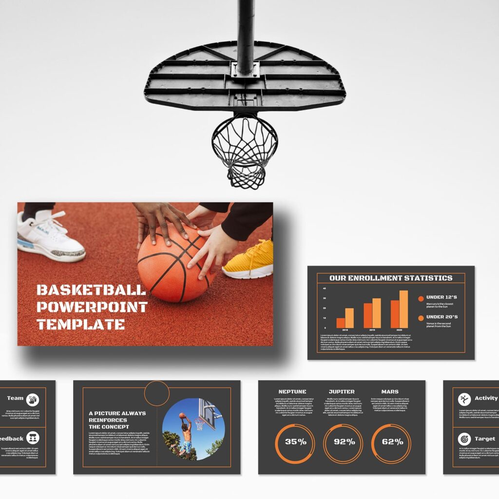 Basketball Powerpoint Template – MasterBundles