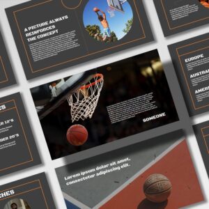 Basketball Powerpoint Template – MasterBundles