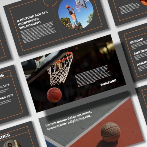 Basketball Powerpoint Template – MasterBundles