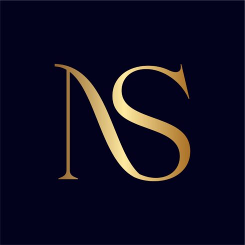 Beauty Creative Letters Gold Logo Template - MasterBundles