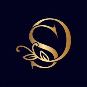 Beauty Creative Letters Gold Logo Template - MasterBundles