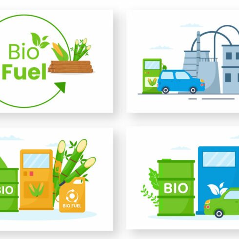 10 Biofuel Life Cycle Illustration | MasterBundles