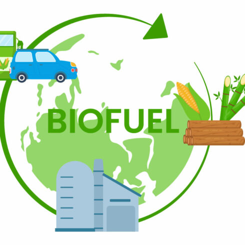 10 Biofuel Life Cycle Illustration - MasterBundles