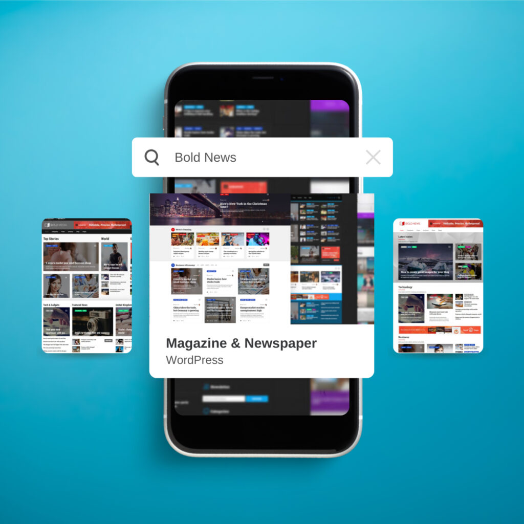 Bold News - Magazine & Newspaper – MasterBundles