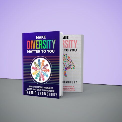 Moderen minimal Diversity Book Cover Designs | MasterBundles
