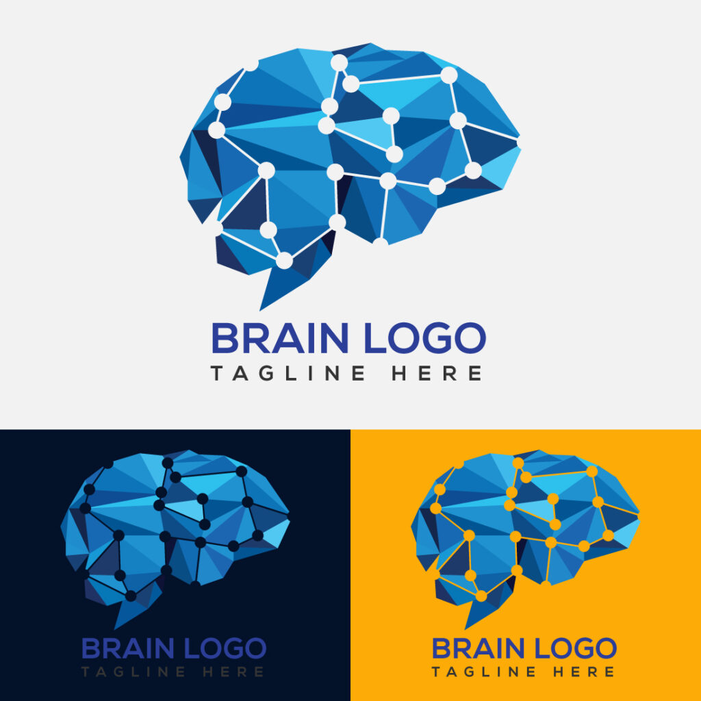 Brain Logo Template - MasterBundles