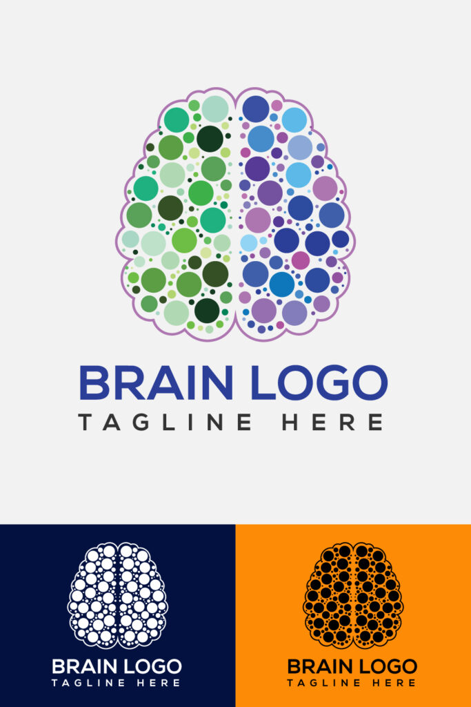 Brain Logo Design Vector Template - MasterBundles