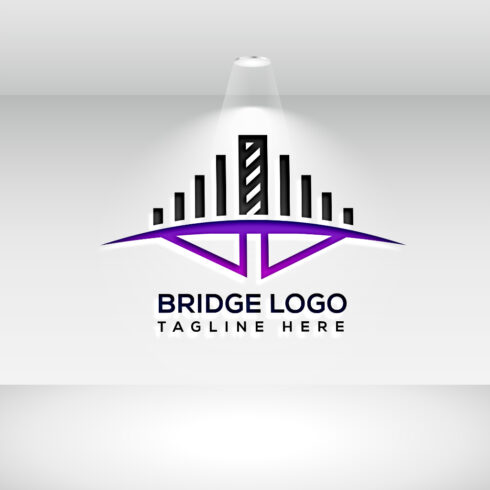 Modern Bridge Logo Template - MasterBundles