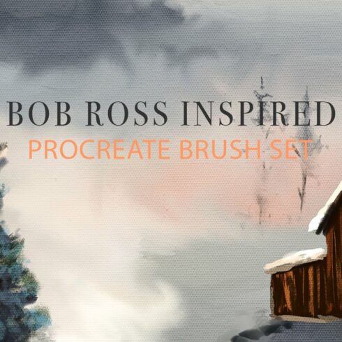 Bob Ross Inspired Procreate Brushes – MasterBundles