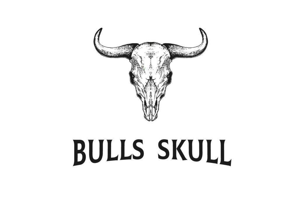 Bull Skull Logo Design – MasterBundles