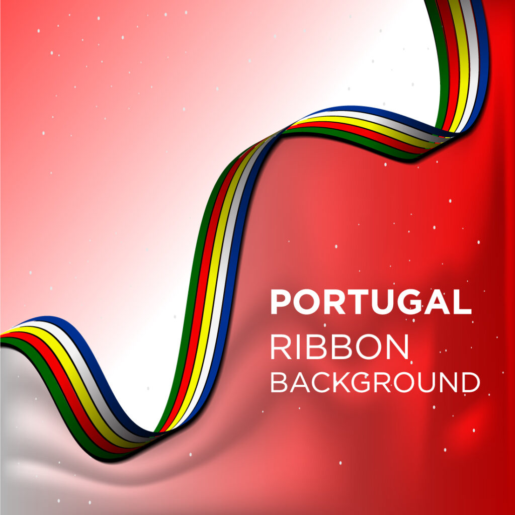 Portugal Ribbon Illustration - MasterBundles