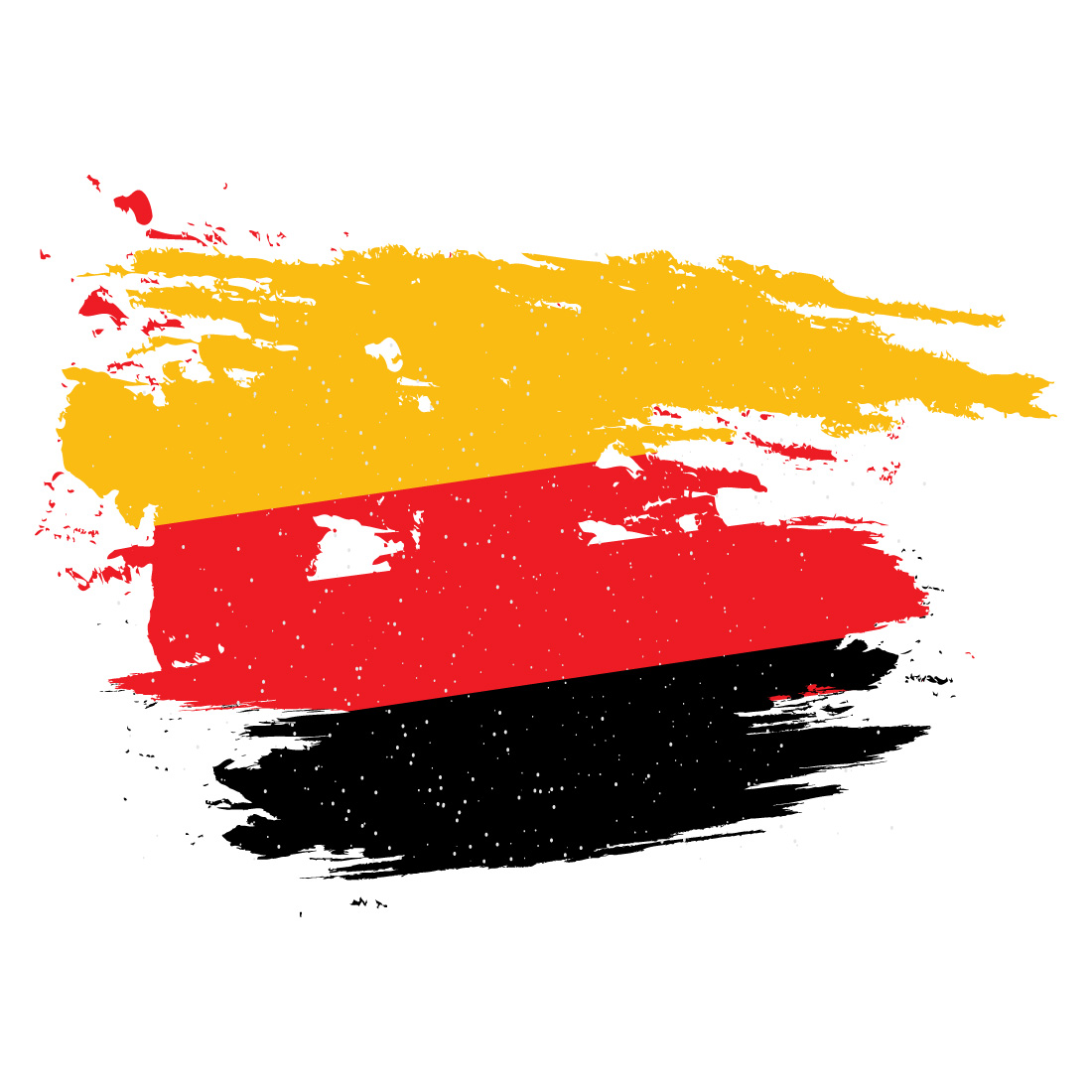 Minimal Germany Flag Design - MasterBundles