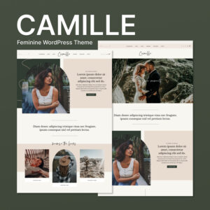 Camille - Feminine WordPress Theme – MasterBundles