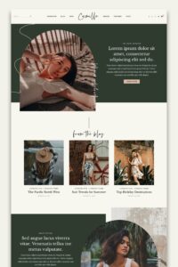 Camille - Feminine WordPress Theme – MasterBundles