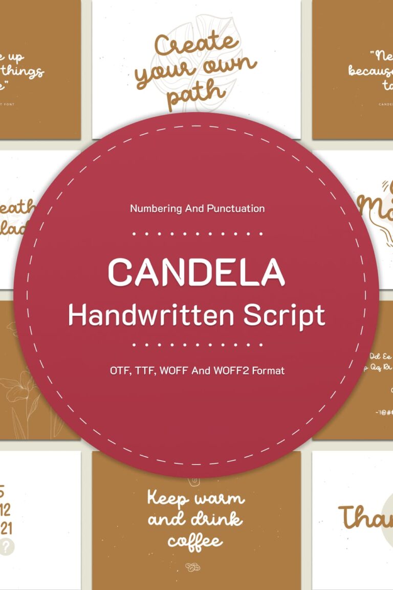 Candela Handwritten Script – MasterBundles