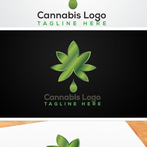 Marijuana Vector Logo Design Template | MasterBundles