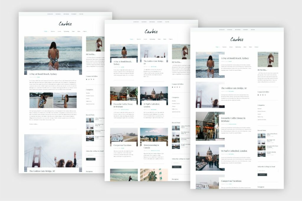 Carbis - Bold, Elegant WP Blog Theme – MasterBundles