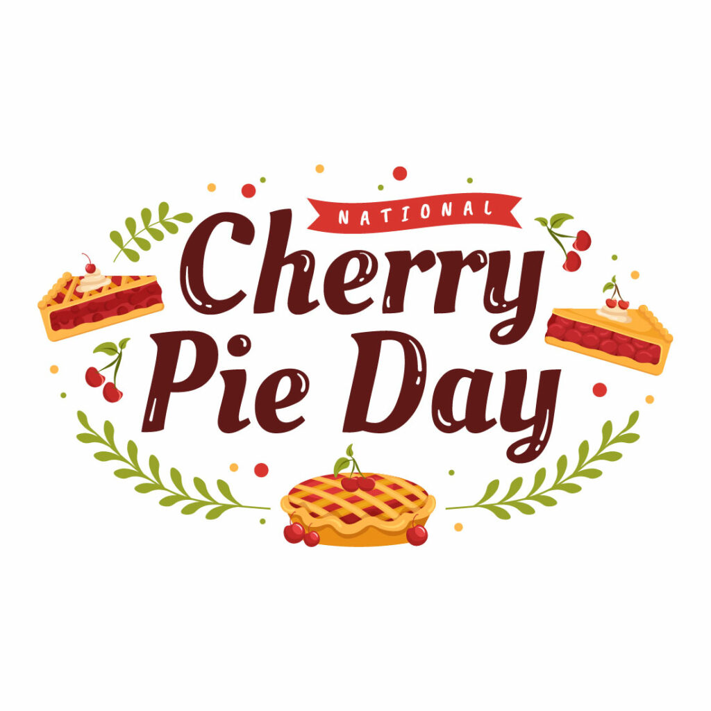 15 National Cherry Pie Day Illustration - MasterBundles