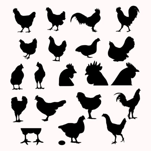 Chicken Silhouette SVG – MasterBundles