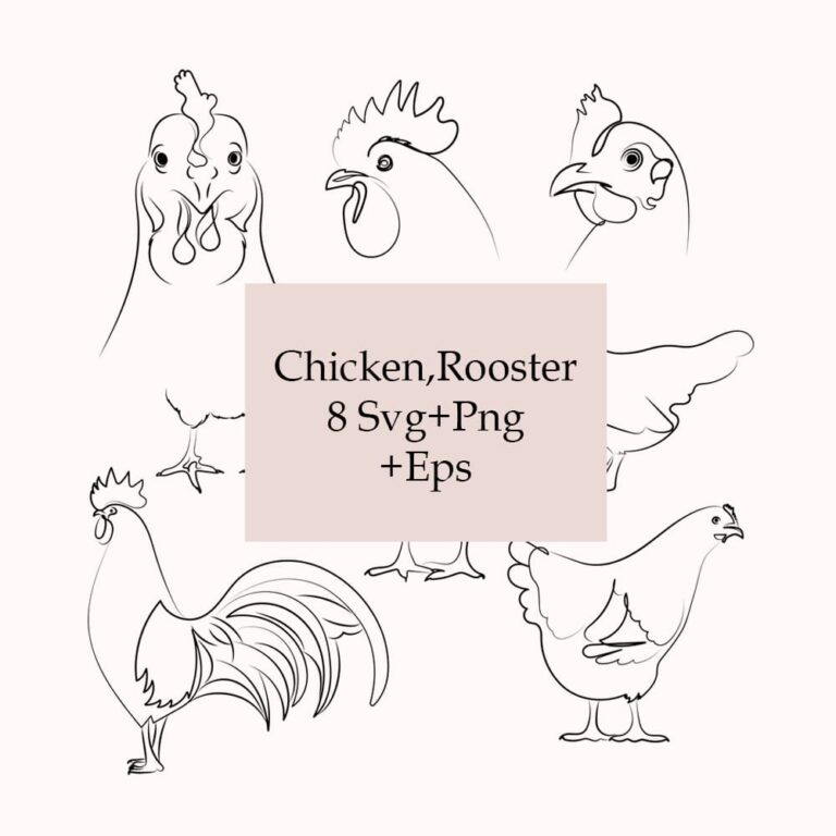 Chicken SVG Bundle – MasterBundles