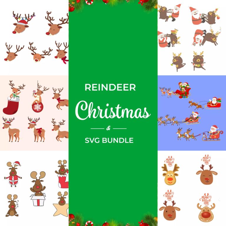 Rudolph the Red Nosed Reindeer SVG – MasterBundles