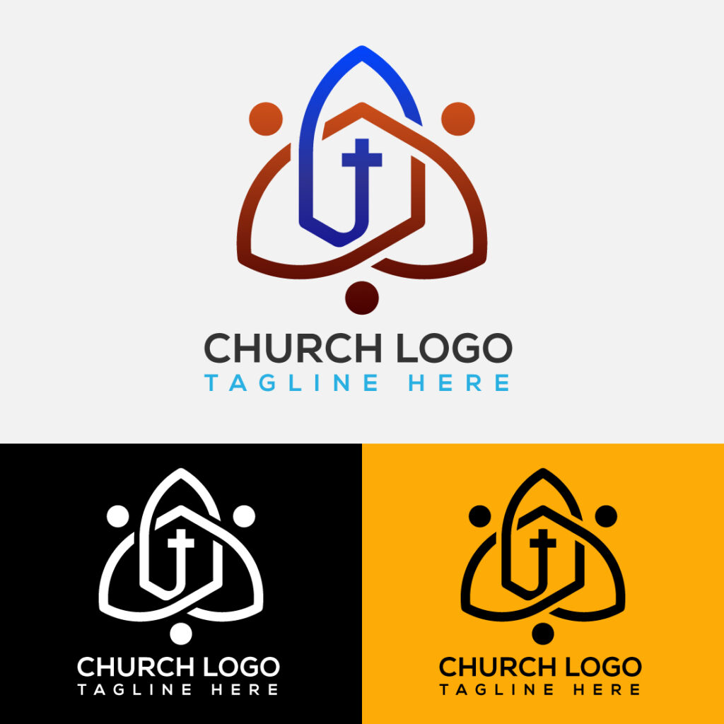 Church Logo Design Template - MasterBundles