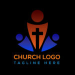 Cross Church Logo Template | MasterBundles