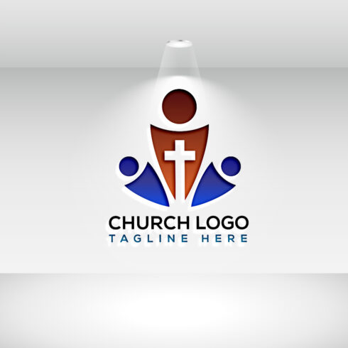 Cross Church Logo Template - MasterBundles