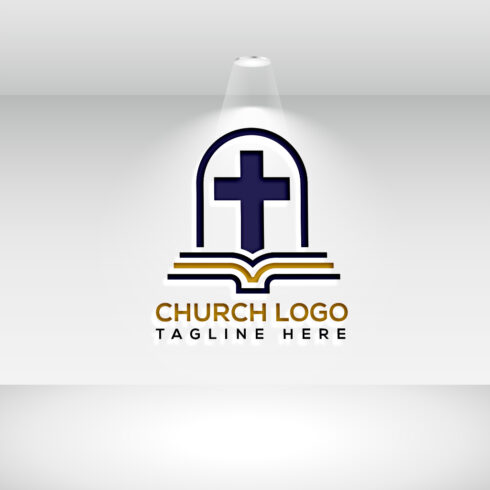 Church Logo Design Vector Illustration - MasterBundles