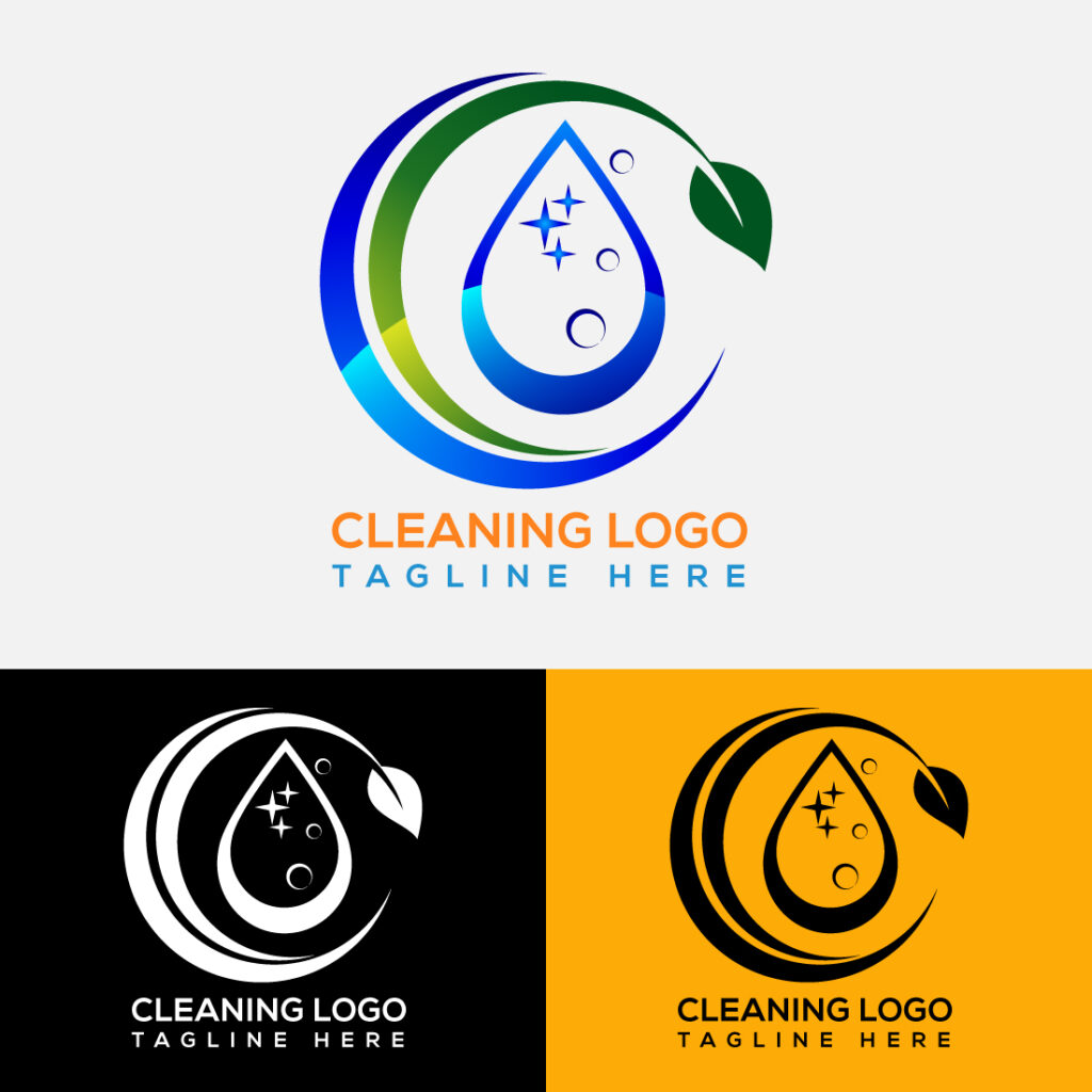 Cleaning Logo Sign Symbol - MasterBundles