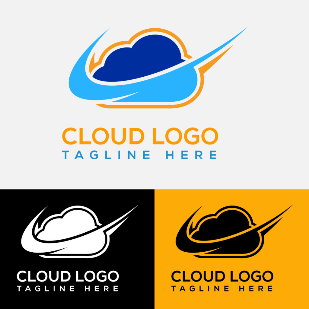 Tech Cloud Logo Template - MasterBundles