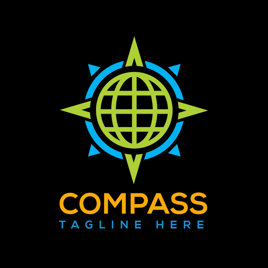 Compass Logo Template - MasterBundles