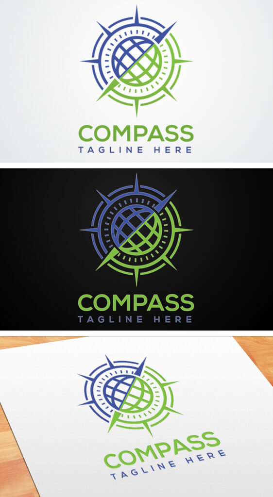 Compass Logo Concept - MasterBundles