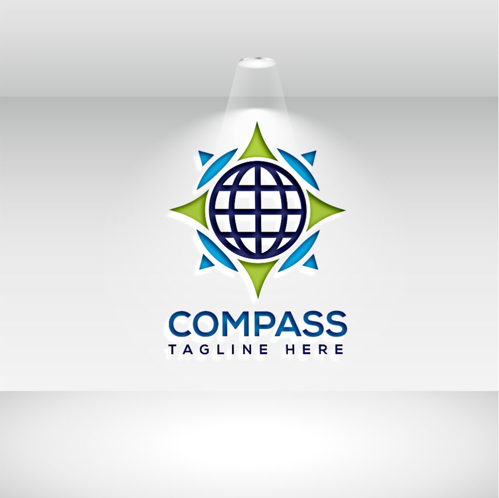 Compass Logo Design Template - MasterBundles