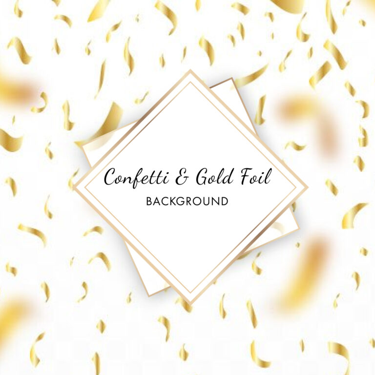 Confetti Falling Vector Background – MasterBundles