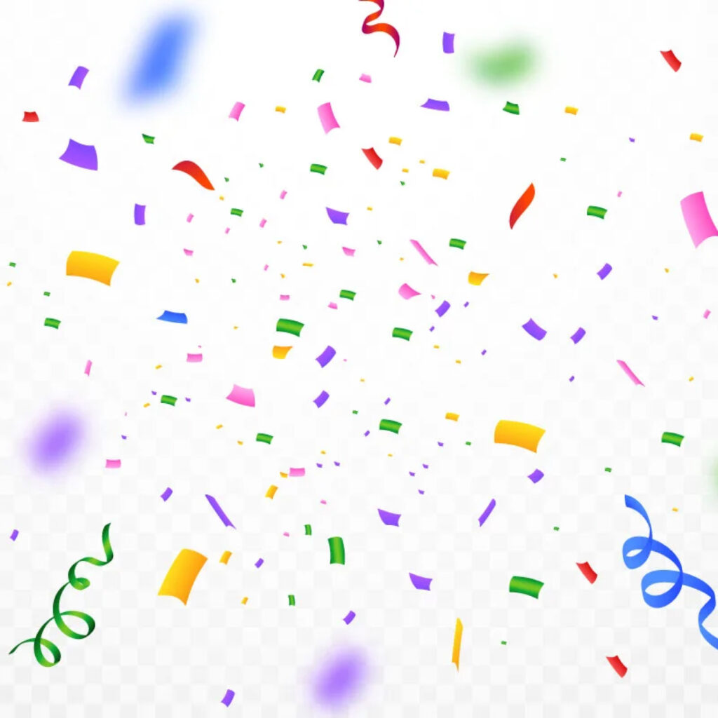 Confetti Element Festival Background – MasterBundles