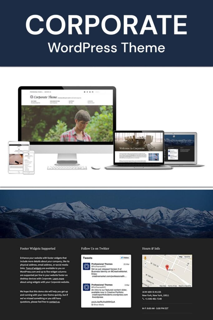 Corporate WordPress Theme – MasterBundles