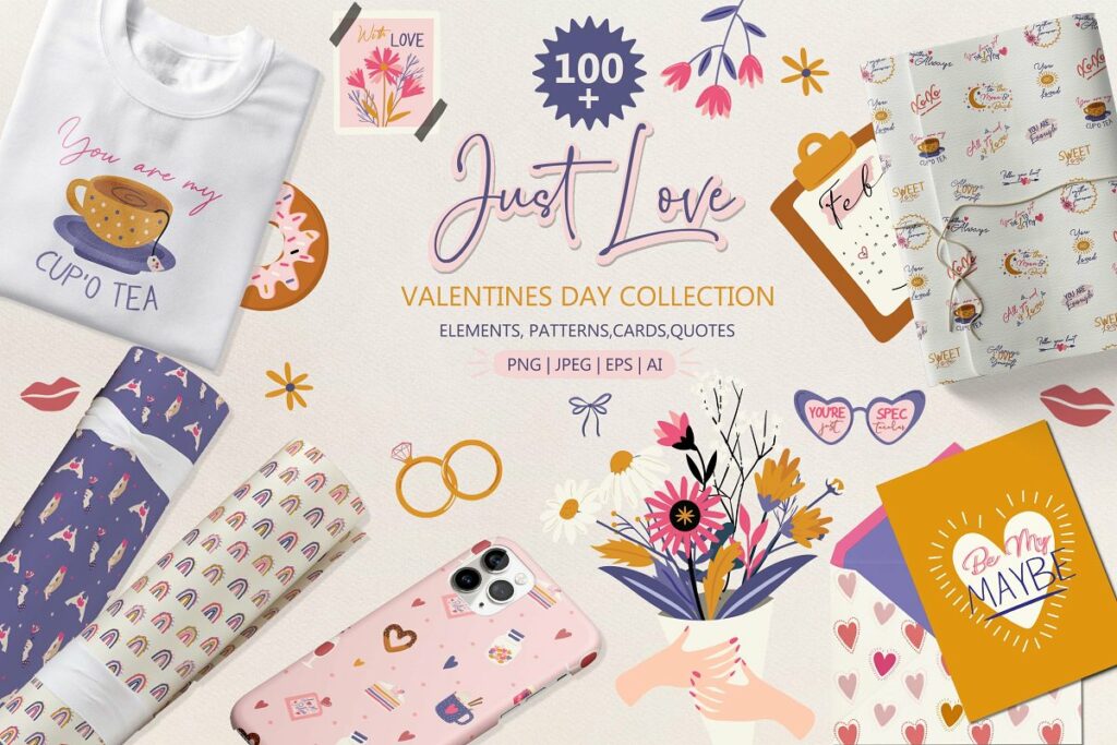 Valentines Day Graphic Collection – MasterBundles